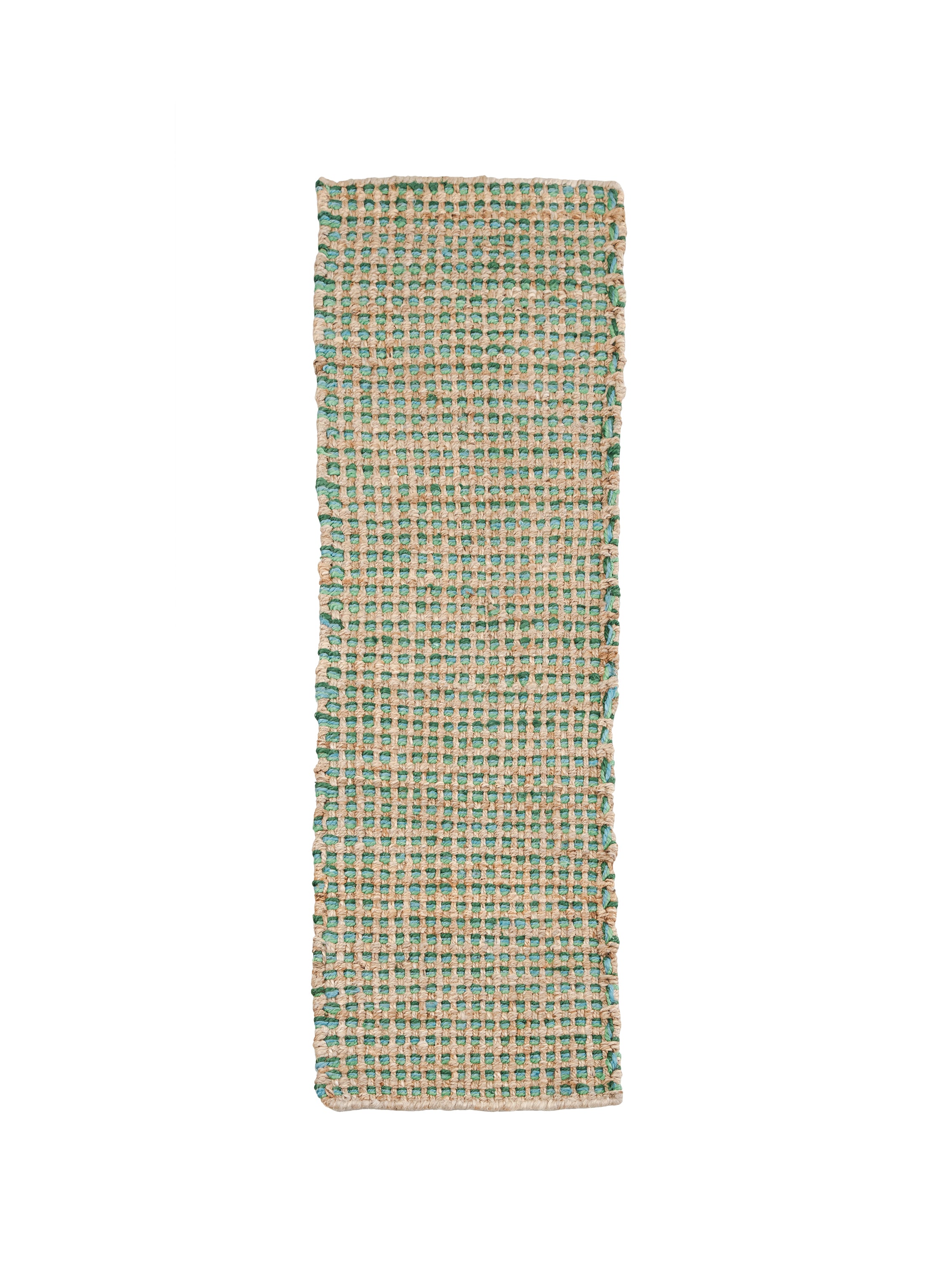 Heavy Jute Runner - greens – Matias Moellenbach